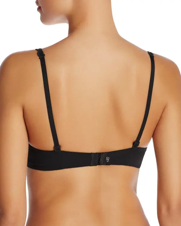 Simone Perele Saga Lace Mesh Demi Bra - Black