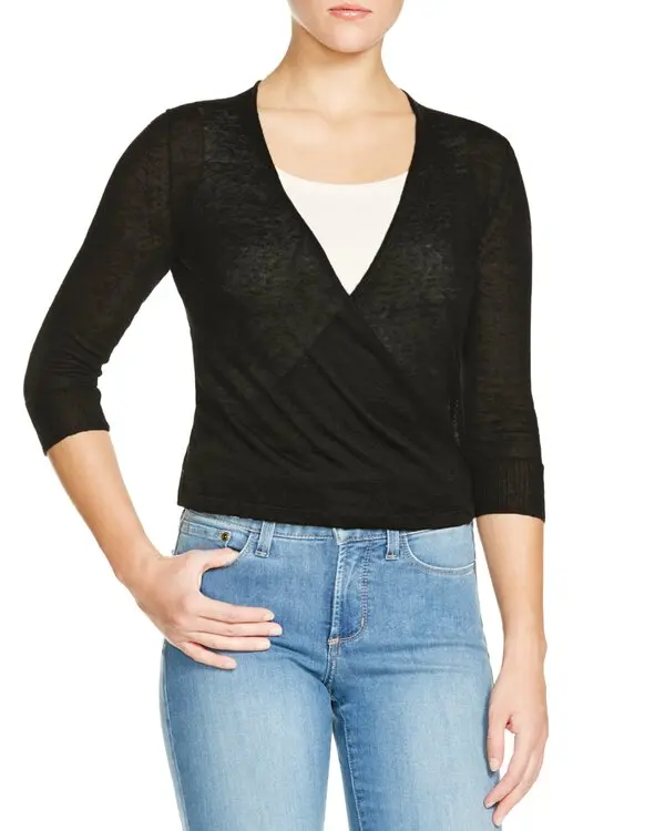 NIC+ZOE Lightweight Four-way Cardigan - Black Onyx