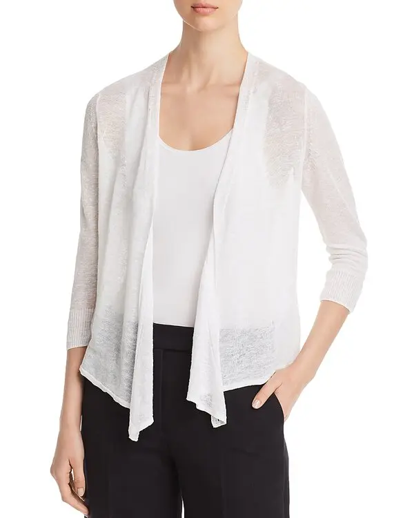 NIC+ZOE Lightweight Four-way Cardigan - Paper White