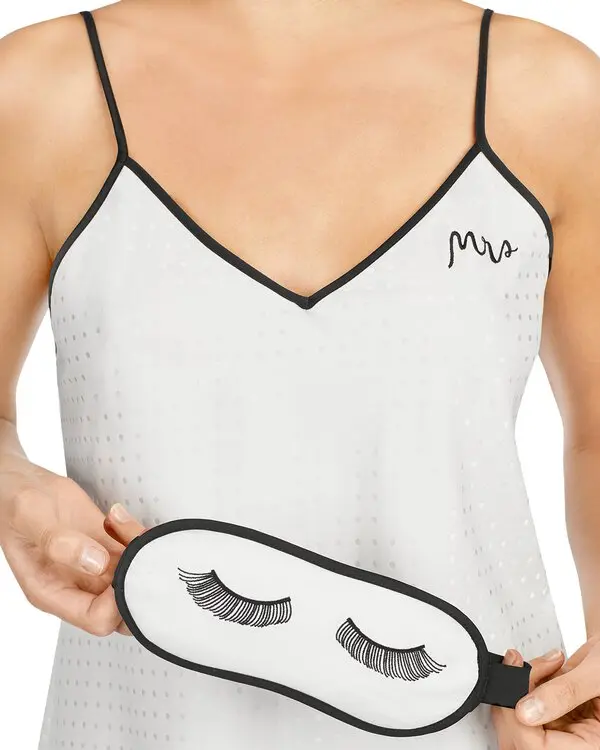 Kate Spade New York Cami Pajama Set - Off White/mrs
