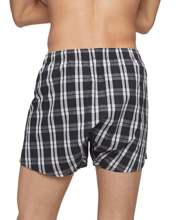 Calvin Klein Traditional Boxers, Pack Of 3 - Gray/black