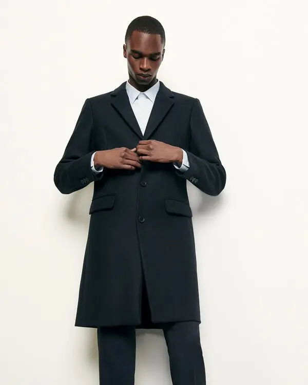 Sandro Apollo Wool Topcoat