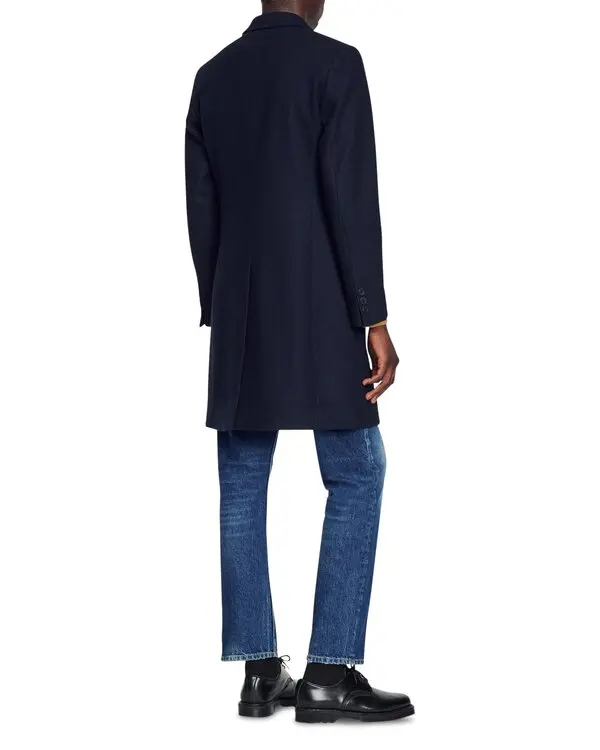 Sandro Apollo Wool Topcoat
