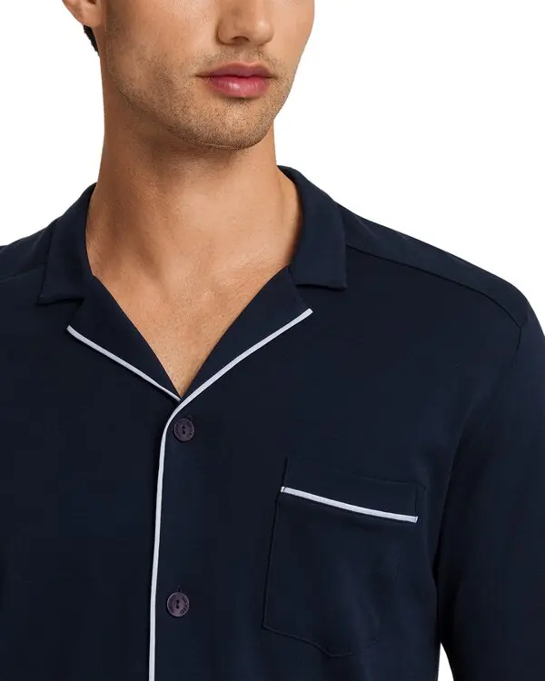 Hanro Night & Day Pajama Set - Deep Navy
