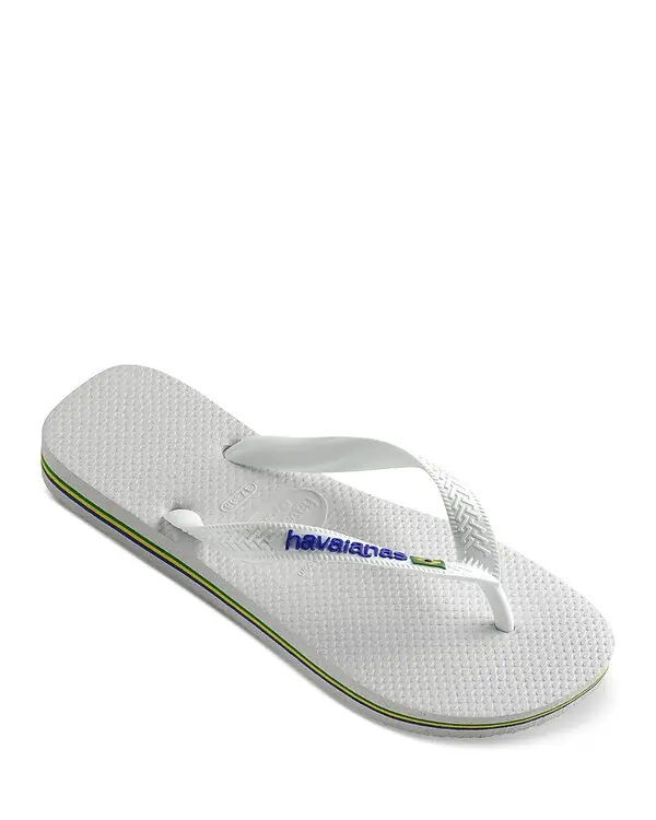 Havaianas Brazil Flip Flop Sandals - White