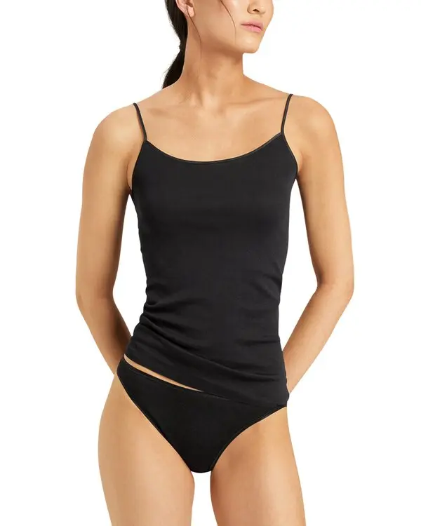 Hanro Cotton Seamless Bikini - Black