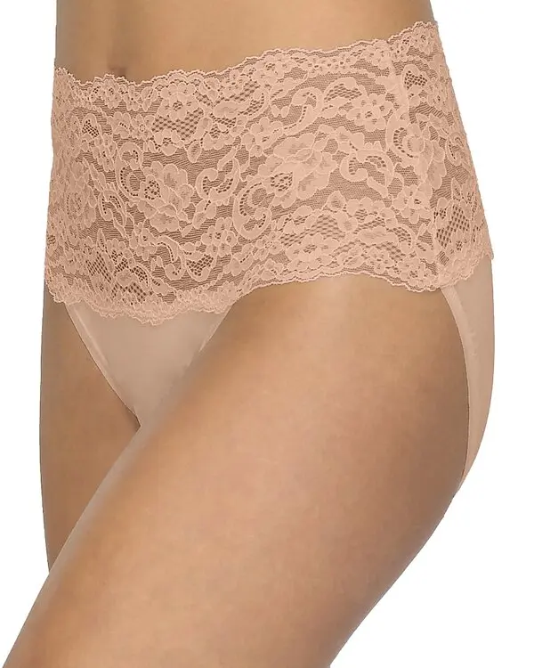 Hanky Panky Silky Skin High-rise Briefs - Mocha