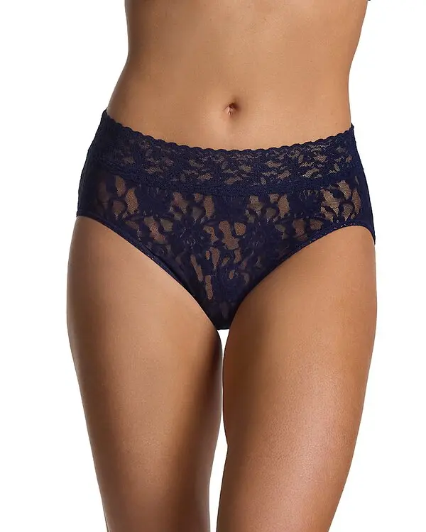 Hanky Panky Signature Lace French Briefs #461 - Navy
