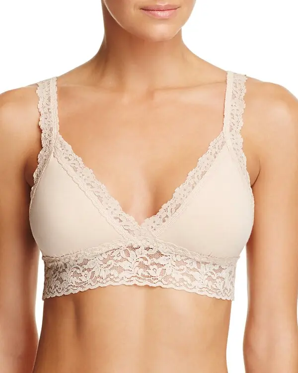 Hanky Panky Supimacotton Padded Bralette - Chai Nude