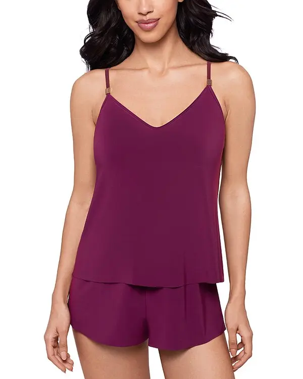 Magicsuit Solid Mila One Piece Swim Romper - Boysenberry