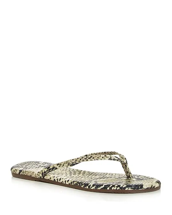 Tkees Studio Exotic Flip Flops - Sandsnake