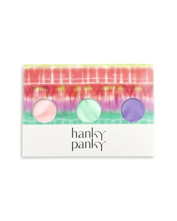Hanky Panky Supima Cotton Original-rise Thongs Set Of 3 - Multi
