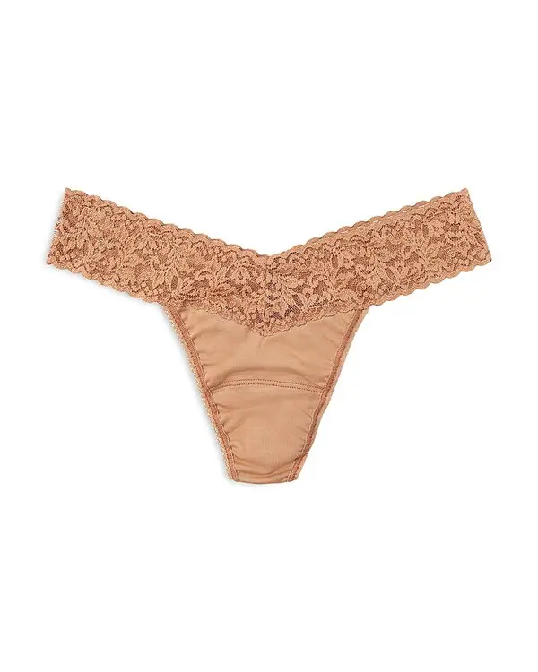 Hanky Panky Supimacotton Low-rise Thong - Sun Tan