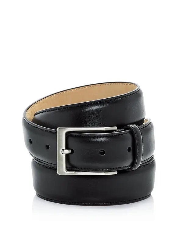 Bloomingdale'S Leather Belt Exclusive - Black