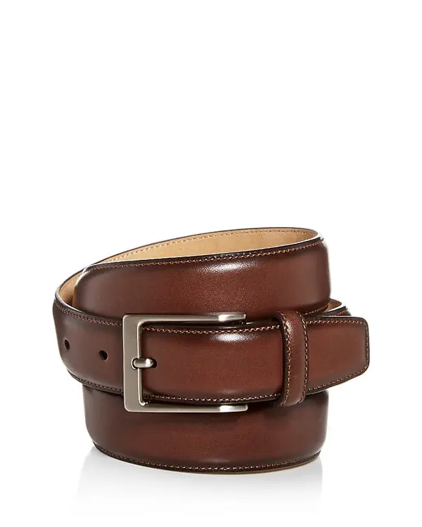 Bloomingdale'S Leather Belt Exclusive - Brown