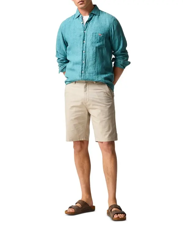 Rodd & Gunn The Gunn 9" Shorts - Sepia