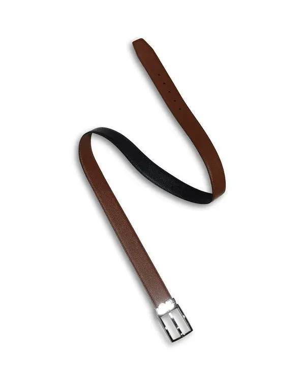 FERRAGAMO Gancini Keeper Reversible Belt - Black/brown
