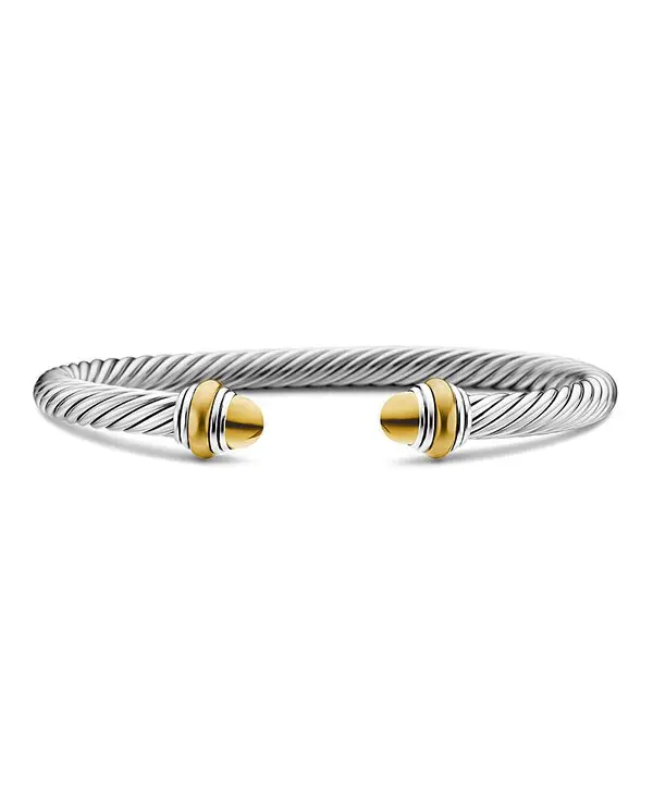 David Yurman Cable Classic Bracelet With 14k - Gold