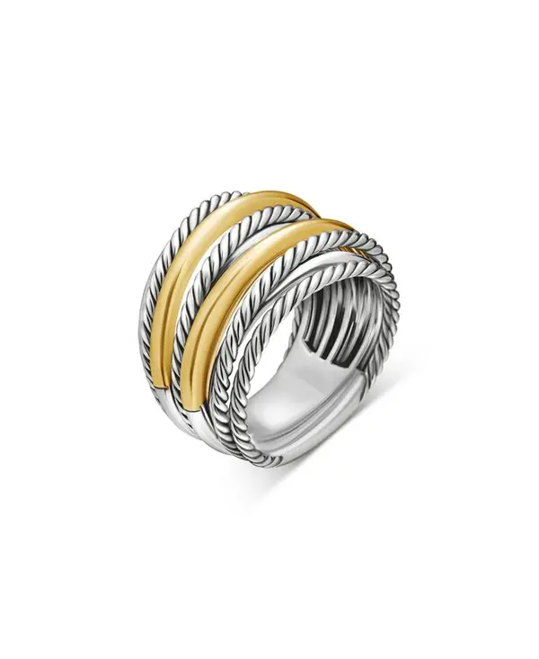 David Yurman Crossover Wide Ring