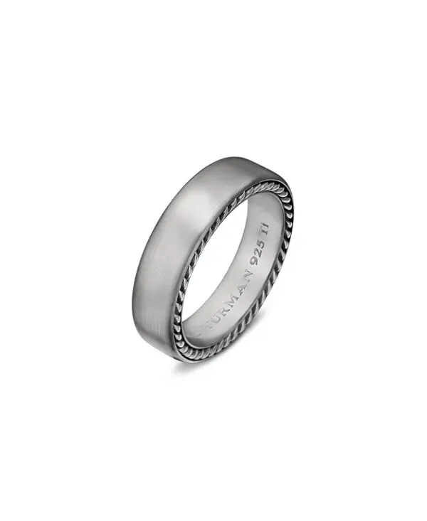 David Yurman Streamline Narrow Band Ring