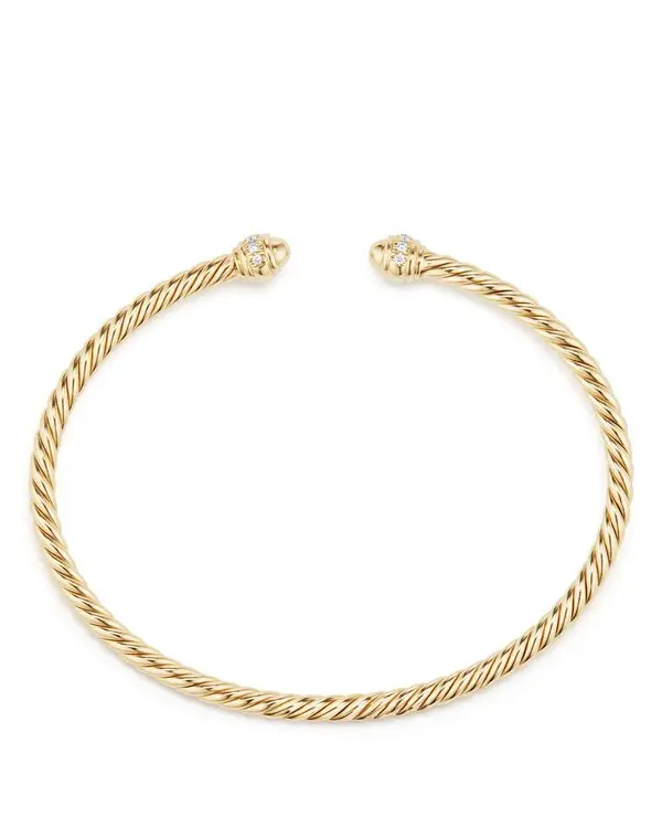 David Yurman Cable Spira Bracelet - Gold