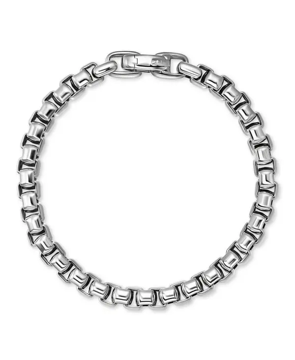 David Yurman Box Chain Bracelet - Silver