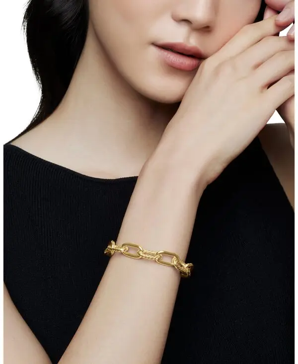 David Yurman Dy Madison Chain Bracelet - Gold
