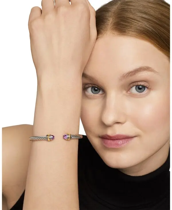 David Yurman Cable Classics Bracelet - Amethyst