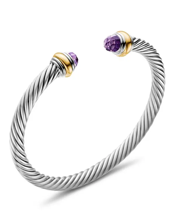 David Yurman Cable Classics Bracelet - Amethyst