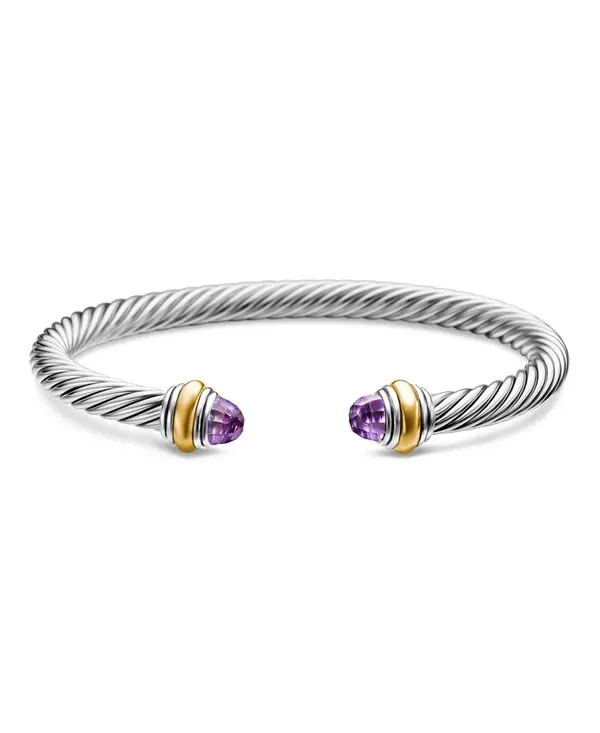 David Yurman Cable Classics Bracelet - Amethyst