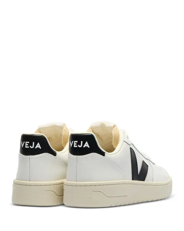 VEJA V- Low Top Sneakers - White/black