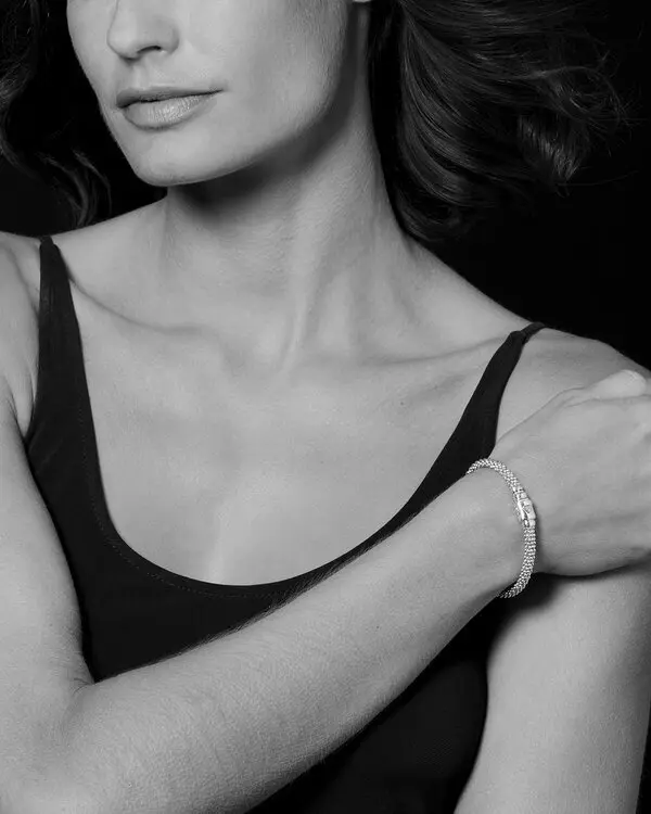 Lagos 18k Gold And Sterling Silver Diamond Lux Bracelet
