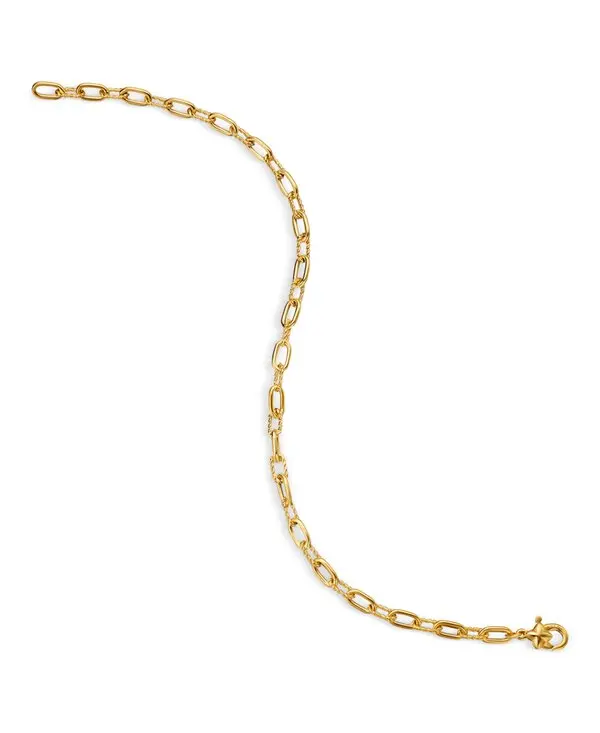 David Yurman 18k Yellow Madison Chain Bracelet - Gold