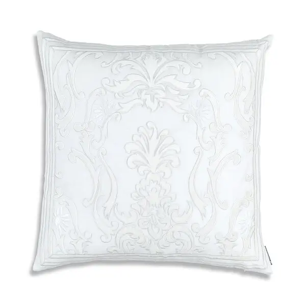 LILI ALESSANDRA Louie Square Pillow - White