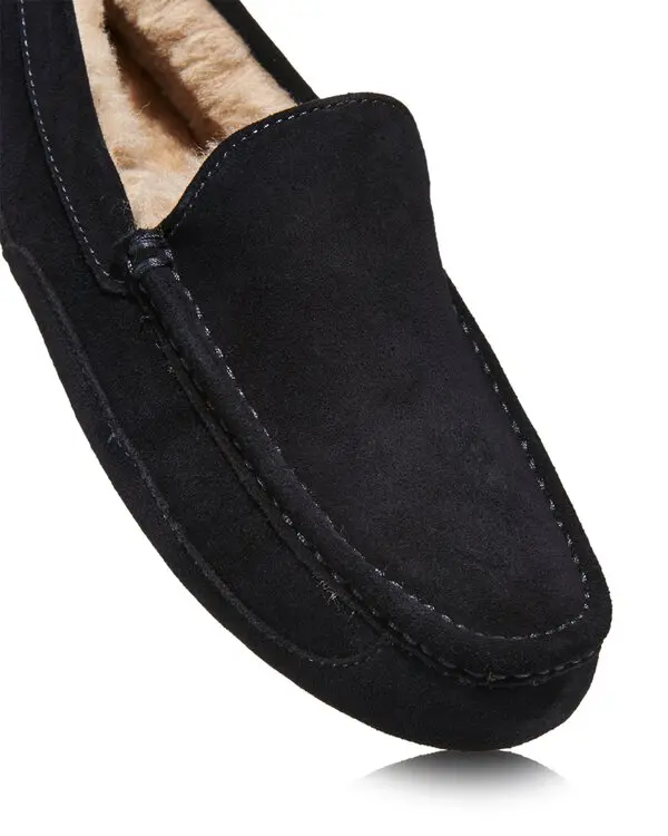 UGG Ascot Suede Slippers - Black