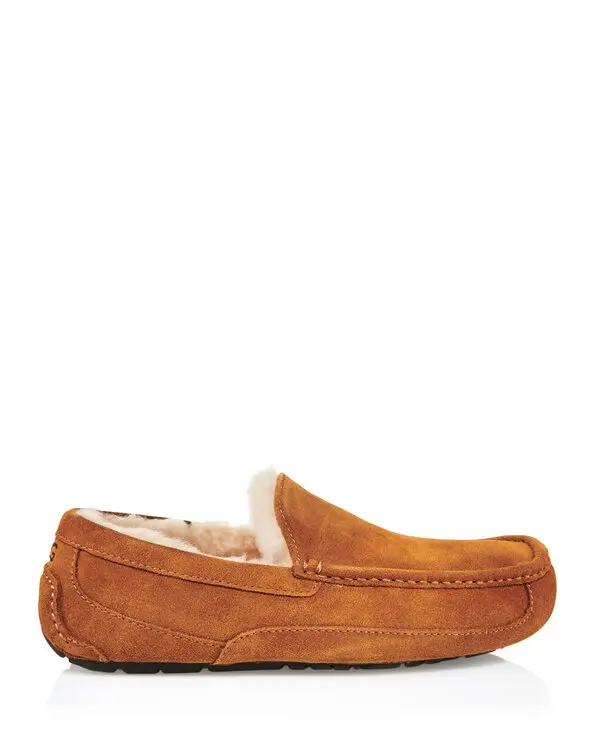 UGG Ascot Suede Slippers - Chestnut