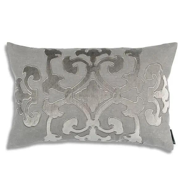 LILI ALESSANDRA Angie Small Rectangle Pillow - Light Grey