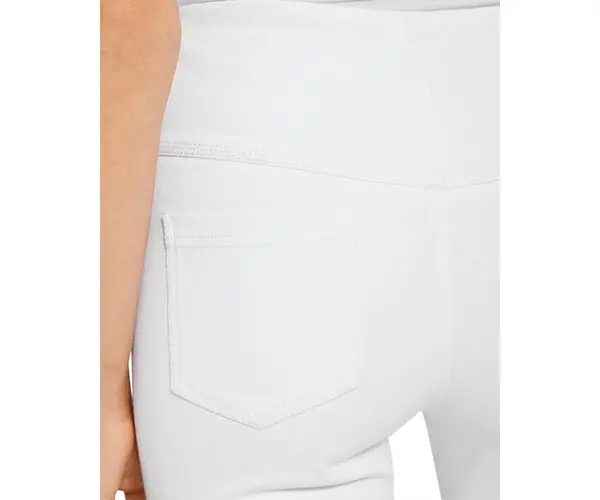 Lyssé Cuffed Denim Shorts - White