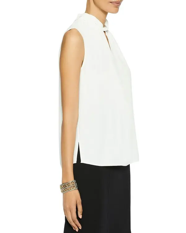 Misook Twist Neck Tank