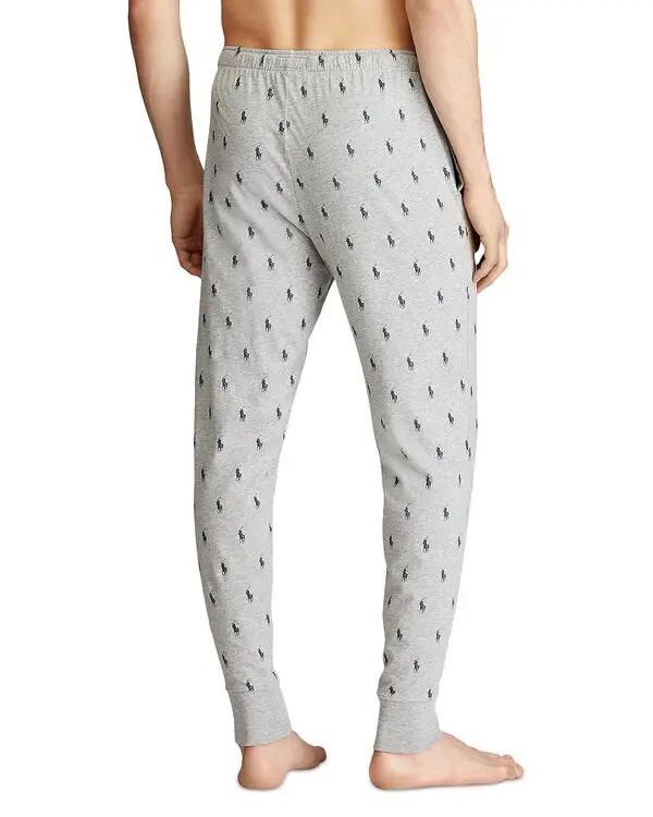 Polo Ralph Lauren Pony Print Pajama Jogger Pants - Andover Heather