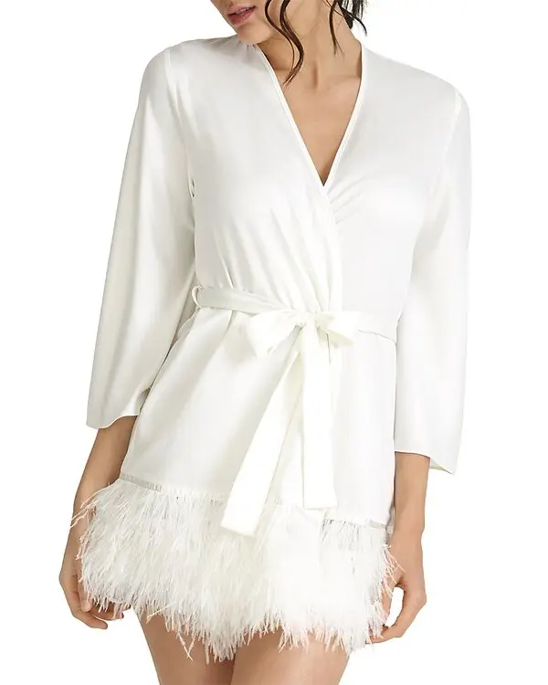 Rya Collection Swan Cover Up Robe - Ivory