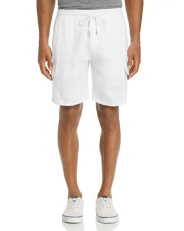 Vilebrequin Solid 10" Drawstring Shorts - White