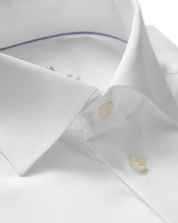 Eton Slim Fit Signature Twill Dress Shirt - White