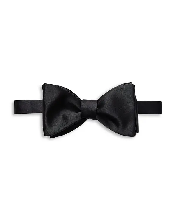 Eton Satin Bow Tie - Black