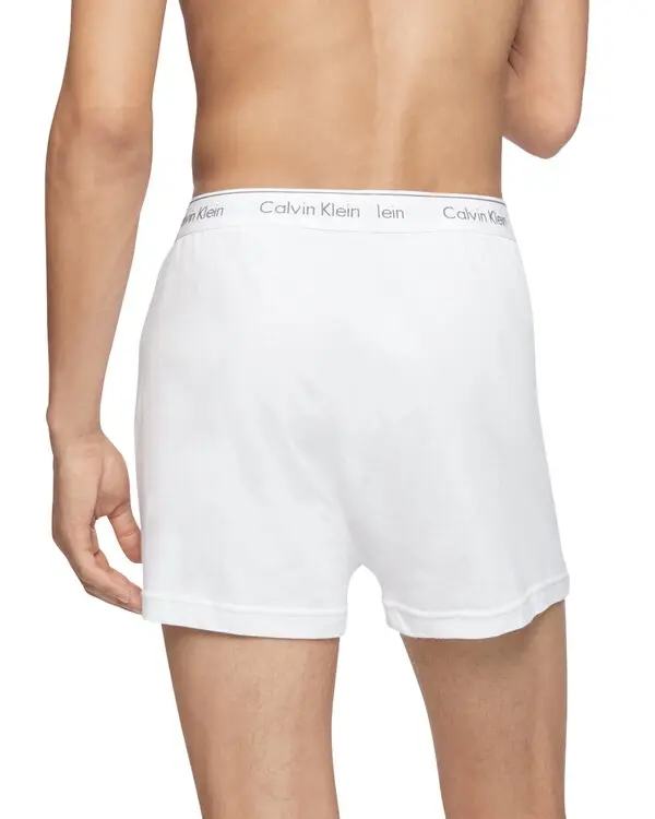Calvin Klein Traditional Boxers, Pack Of 3 - White