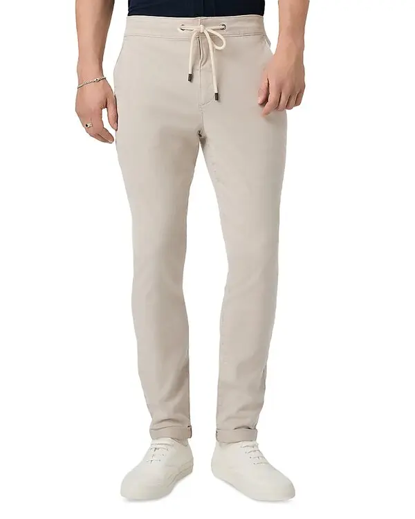 Paige Fraser Slim Fit Pants - Fresh Oyster