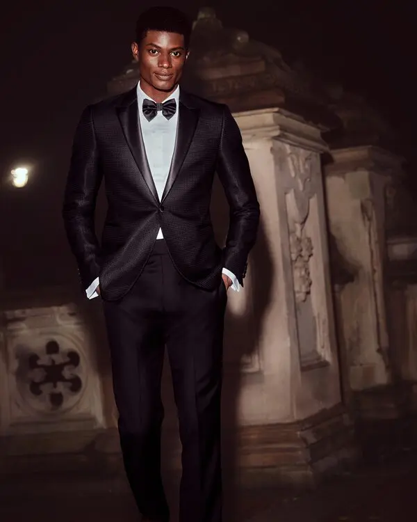 Emporio Armani Bib-front Tuxedo Shirt - White