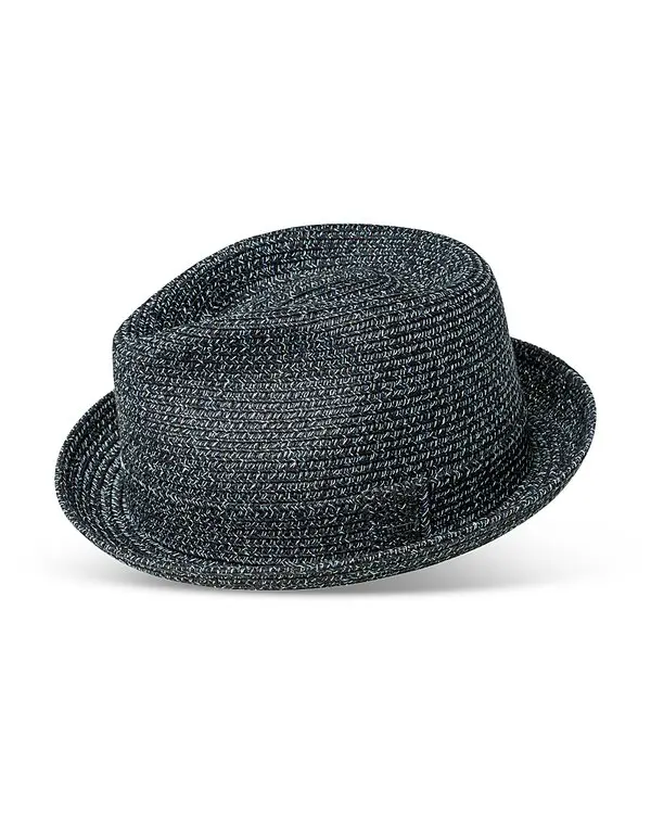 BAILEY Billy Braided Straw Hat - Dark Blue Heather