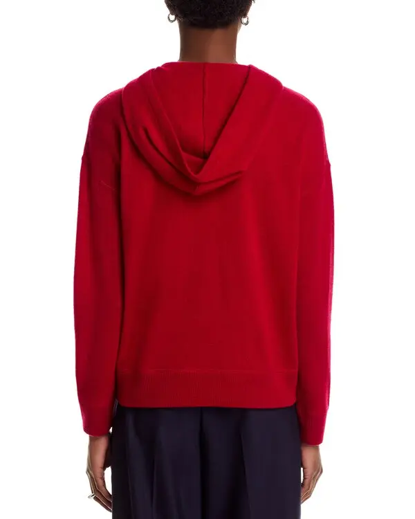 Bloomingdale'S C Exclusive Pullover Cashmere Hoodie - Brick