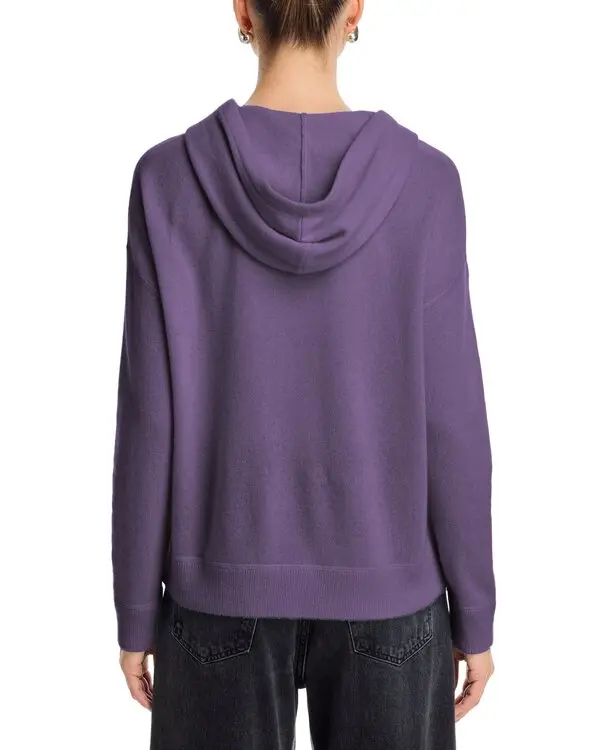Bloomingdale'S C Exclusive Pullover Cashmere Hoodie - Dusty Plum